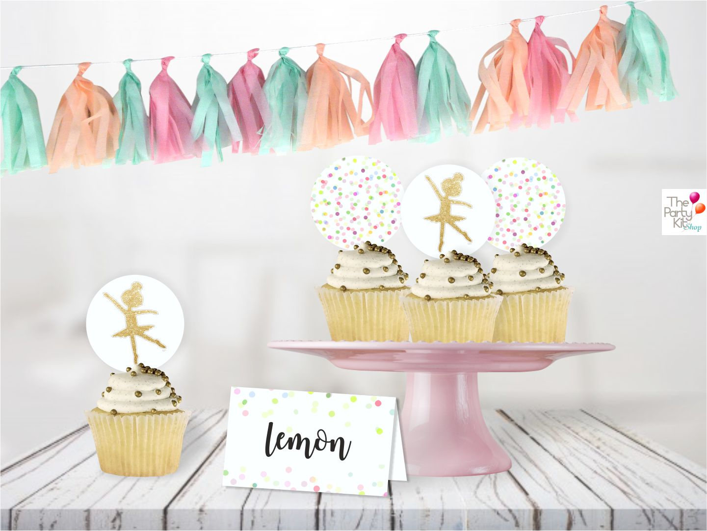 Ballerina Printable Toppers / Instant Download - Etsy