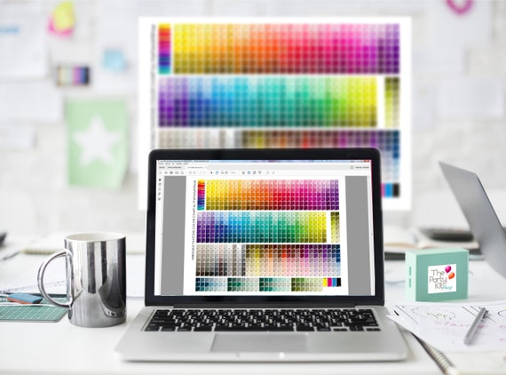 Printable digital color chart- The Ultimate resource for printable ...
