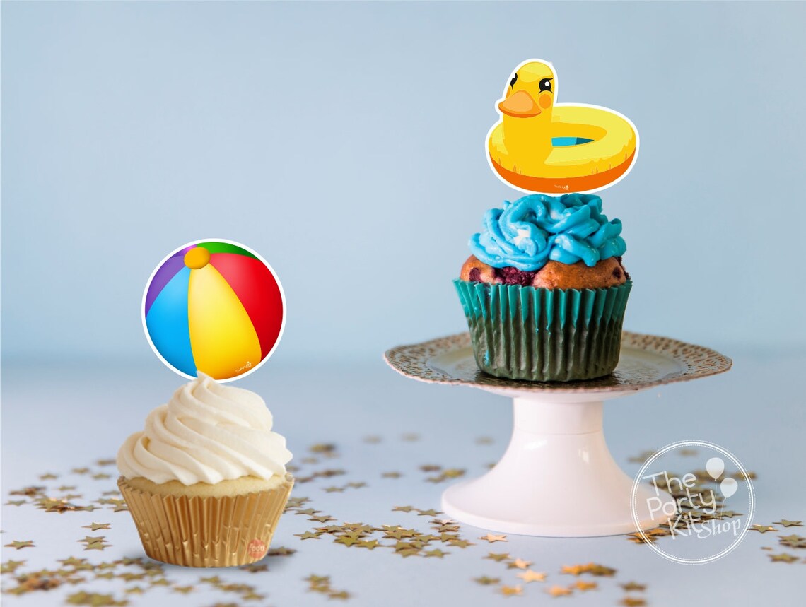 Summer Party Printable Decor, Beach Party Printables, Pool Party ...