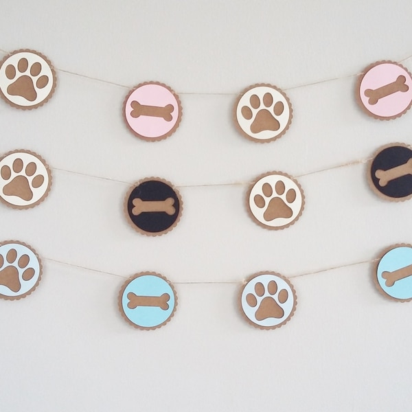 Dog Bone Garland - Etsy
