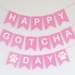 Happy Gotcha Day Bunting Banner Sign Dog Cat Rescue Birthday Day ...