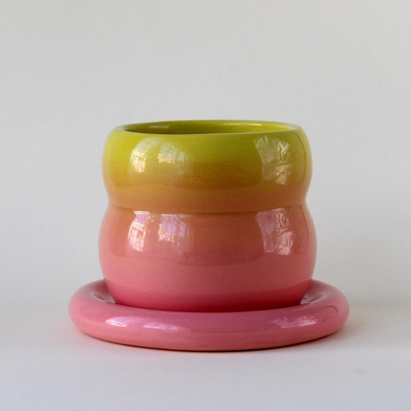 Colorful Planters - Etsy