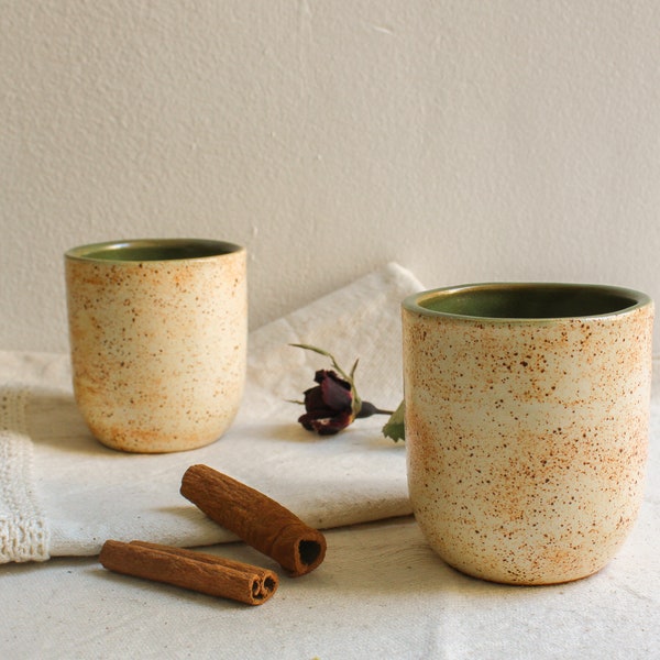 Handleless Cup - Etsy