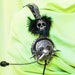 Custom Headset/headphones, Metal, Fur,skull, Upcycled, Cyber, Punk ...
