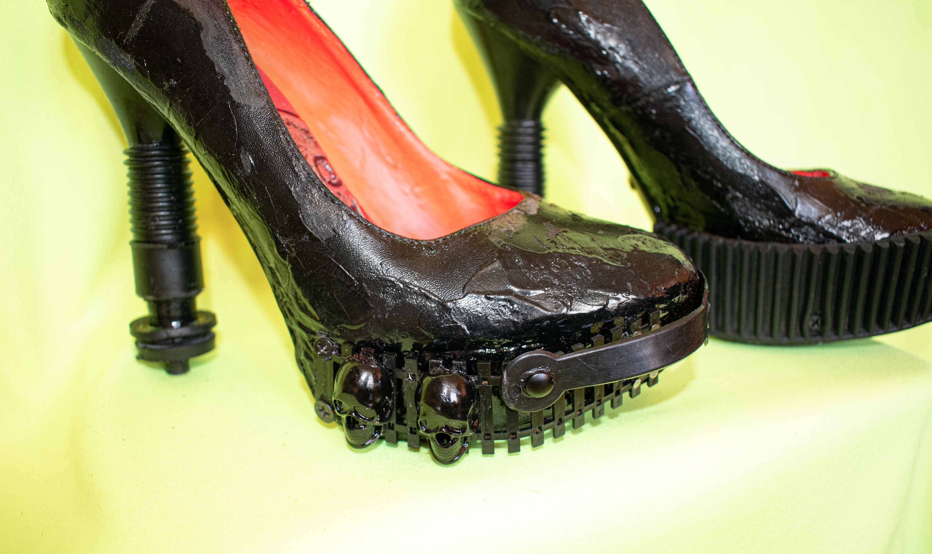 Custom Upcycled Pumps, High Heels, Stiletto, Platform, Fetish, Bdsm ...