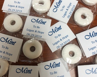 Wedding mints | Etsy