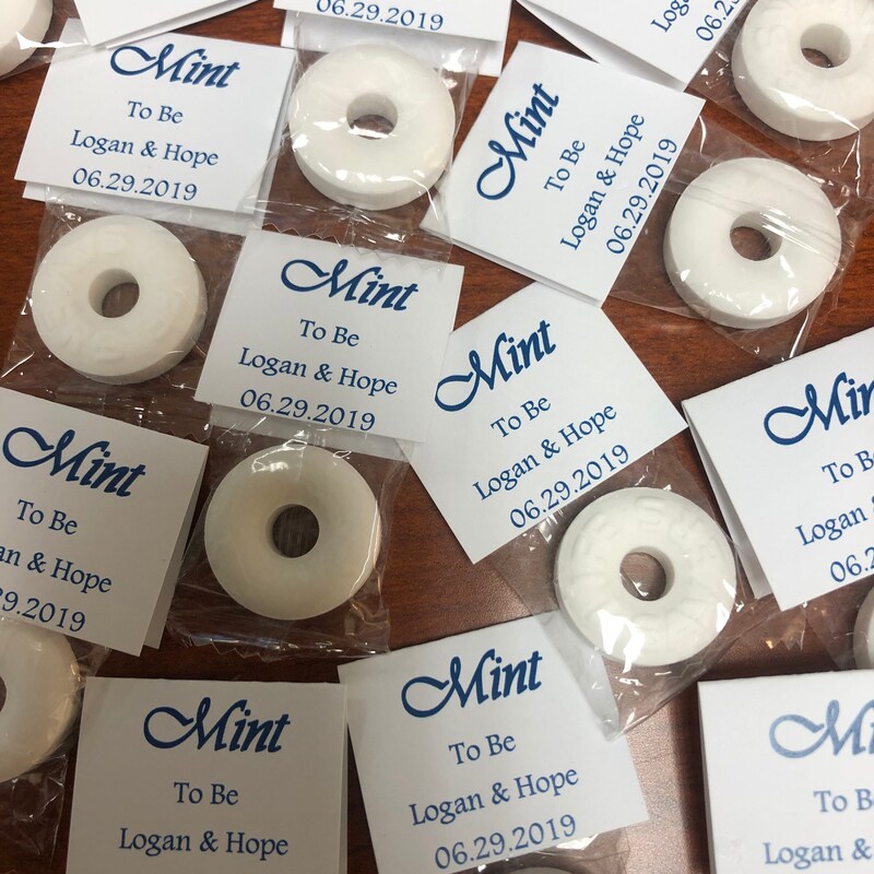 Mint to Be Wedding Favor - Etsy