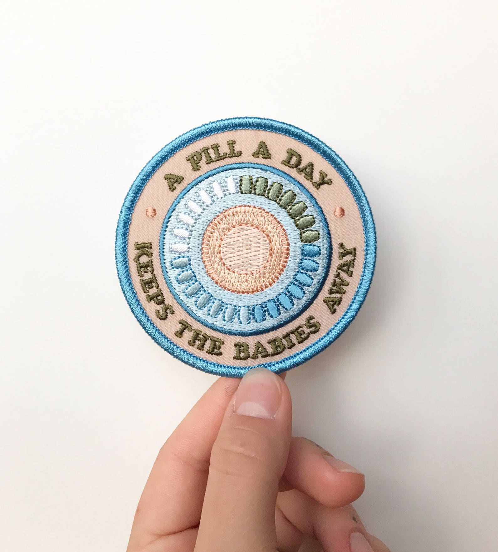 Birth Control Jacket Patch a Pill A Day Keeps the Babies Away - Etsy