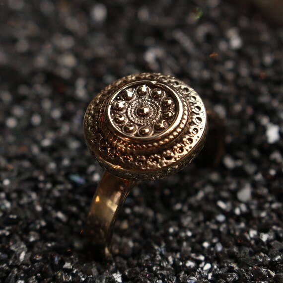 Alice Bague bronze faite main Bague discrète Vielle | Etsy