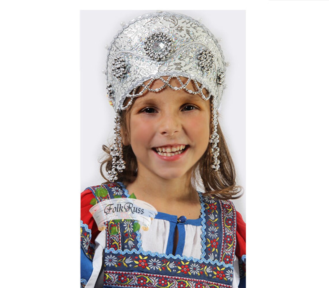 Russian traditional hat kokoshnik Vasilisa Russian crown | Etsy