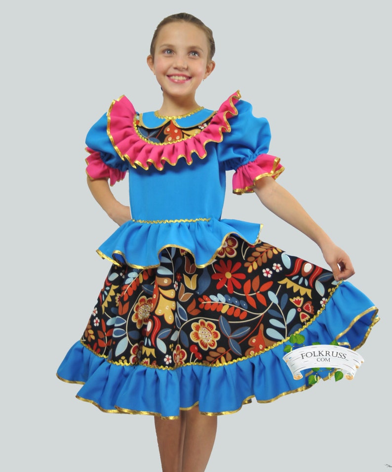 Russian Dance costume Lyabava | Etsy