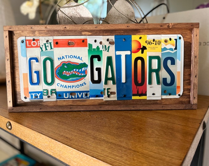 Gators UF Sign University of Florida Football Fan Graduation - Etsy