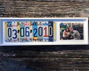 Oliver License Plate Art Valentines Day Gift for Him Mens - Etsy