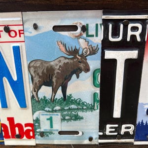 On Mountain Time License Plate Sign, Rustic Ski Cabin Decor ...