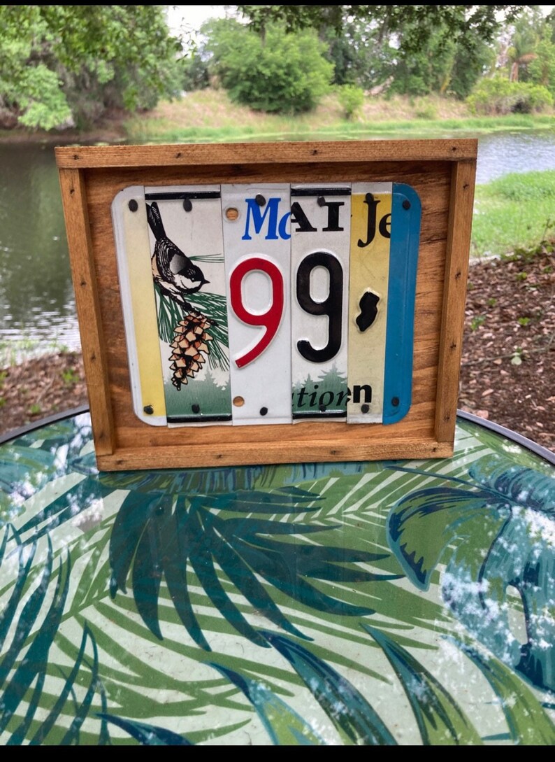 Address Sign Numbers License Plate House Numbers Custom Choice - Etsy