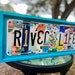River Life Sign License Plate Sign Art Gift River House - Etsy