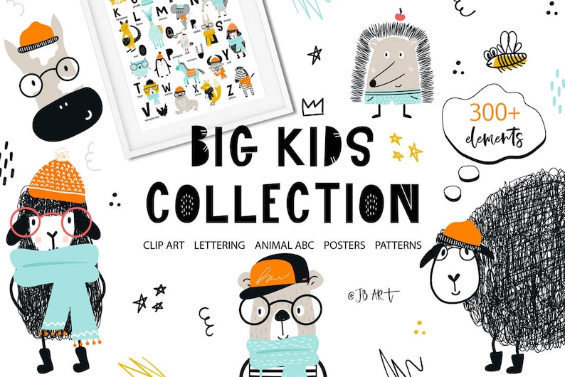 Bundle Clipart for Kids Digital Clipart PNG Vector Graphic Pack ...