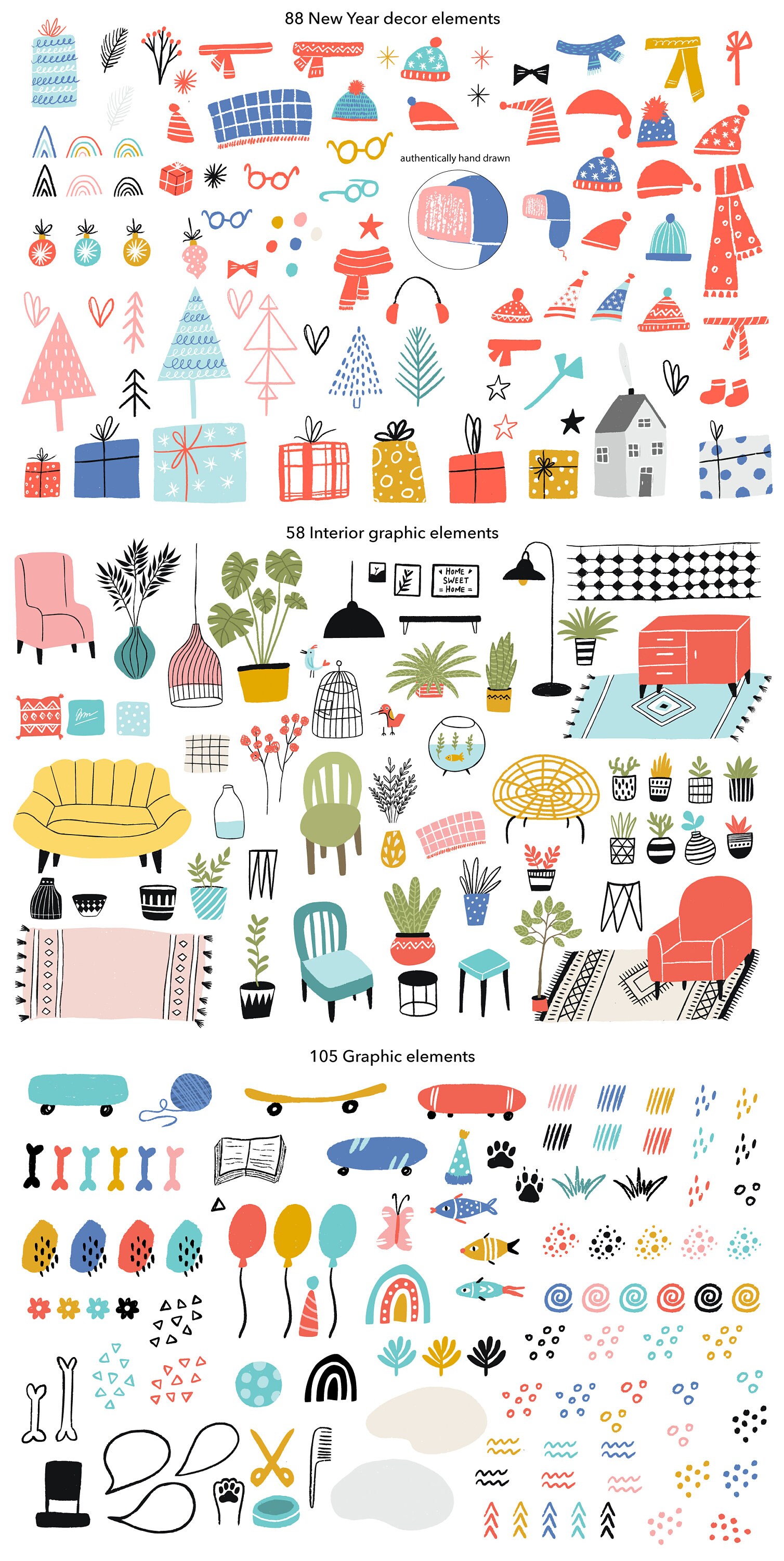 Dog Cat Clipart for Kids Bundle Cute Pets PNG Baby Animal Faces Nursery ...