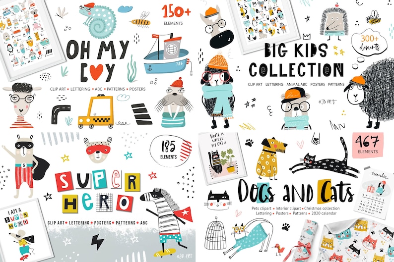 Whole Shop Bundle Clipart PNG Commercial Use Digital Clipart for Kids ...