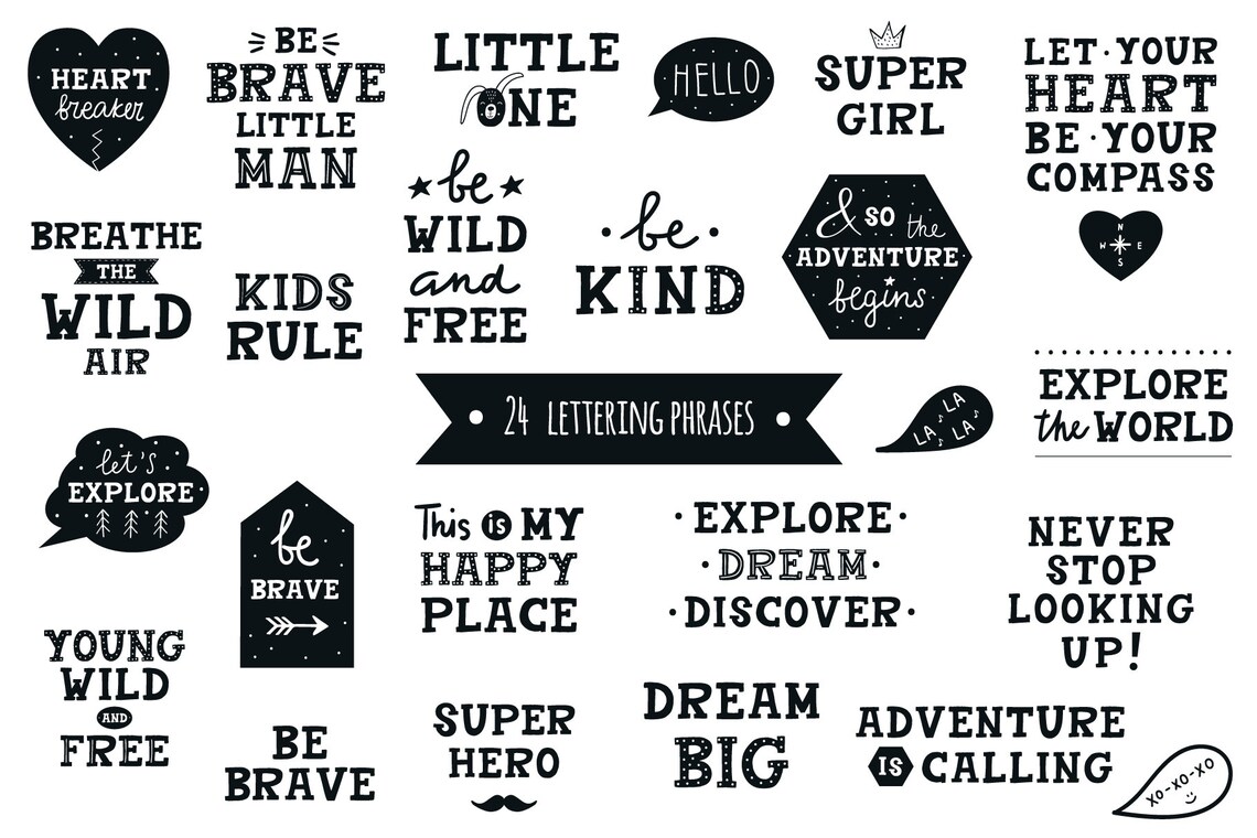 Explorer Animals Kids Tribal Set Vector PNG Scandinavian Animals ...