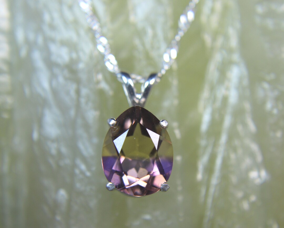 AMETRINE - Enchanting Golden & Royal Purple Amethyst Citrine Sterling ...
