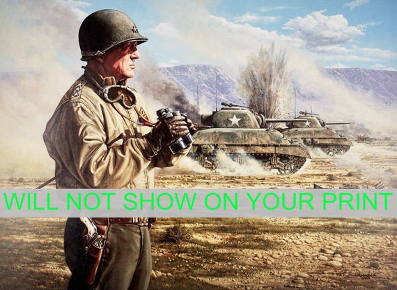 George S Patton Color