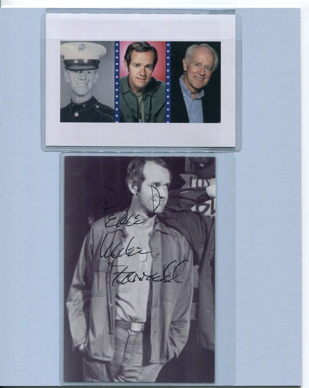 Mike Farrell, Signed Autograph 4"x6" Photo - Hollywood Actor, MASH ...