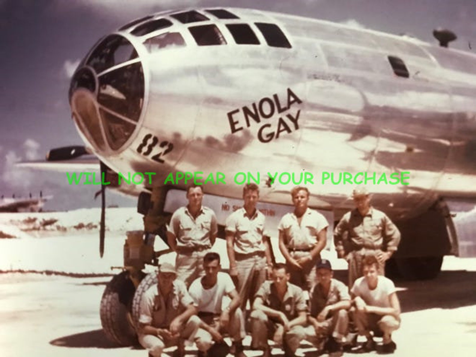 Enola Gay Flight Crew 8x10 Beautiful Color Reprint Photo Must | Etsy