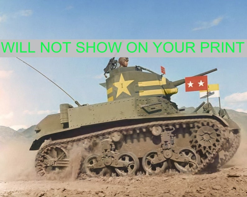 General George S. Patton Jr. in Command of His Personal Two Star ...