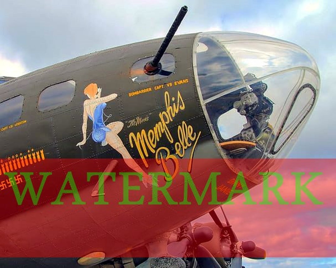 WW2 Bomber Aircraft Aviation Nose Art Photo Fighter - Etsy
