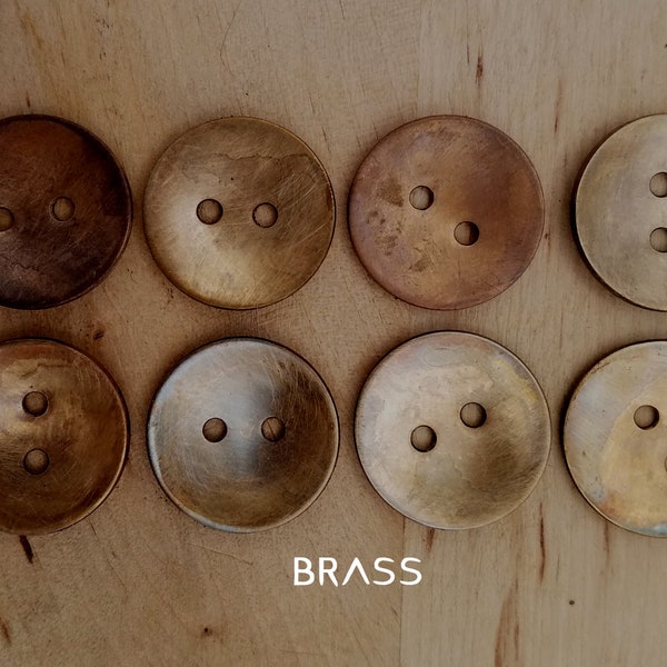 Brass Buttons - Etsy