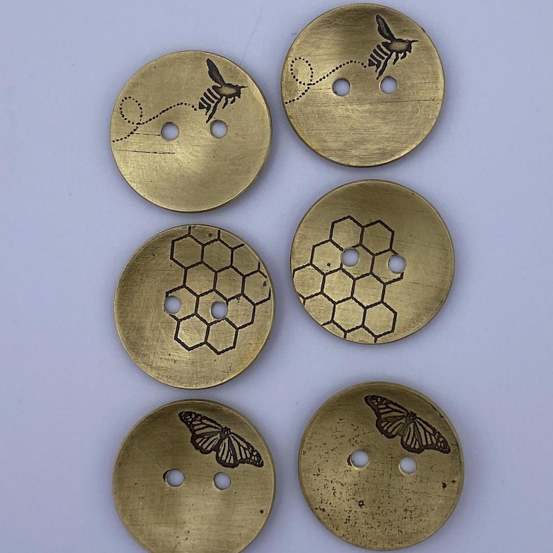 Bee Buttons - Etsy