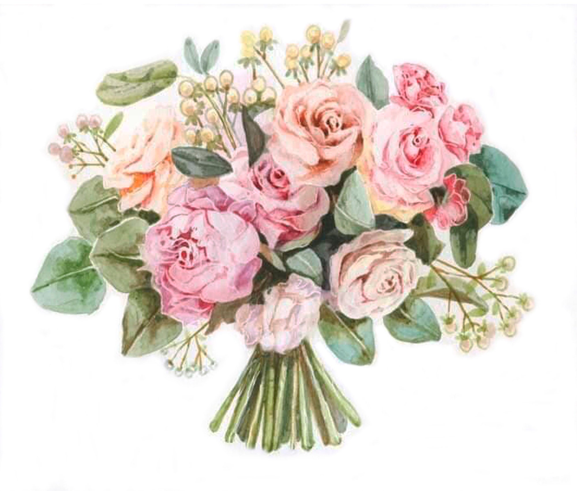 Wedding Flowers Drawings