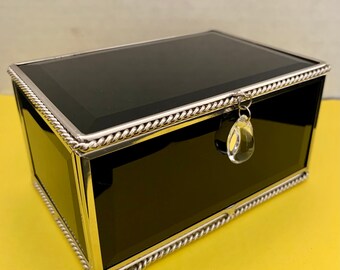 Black Jewelry Box | Etsy
