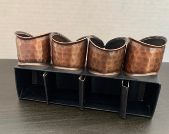 Bronze Napkin Rings - Etsy