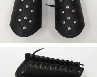 Medieval Leather Arm Braces - Etsy