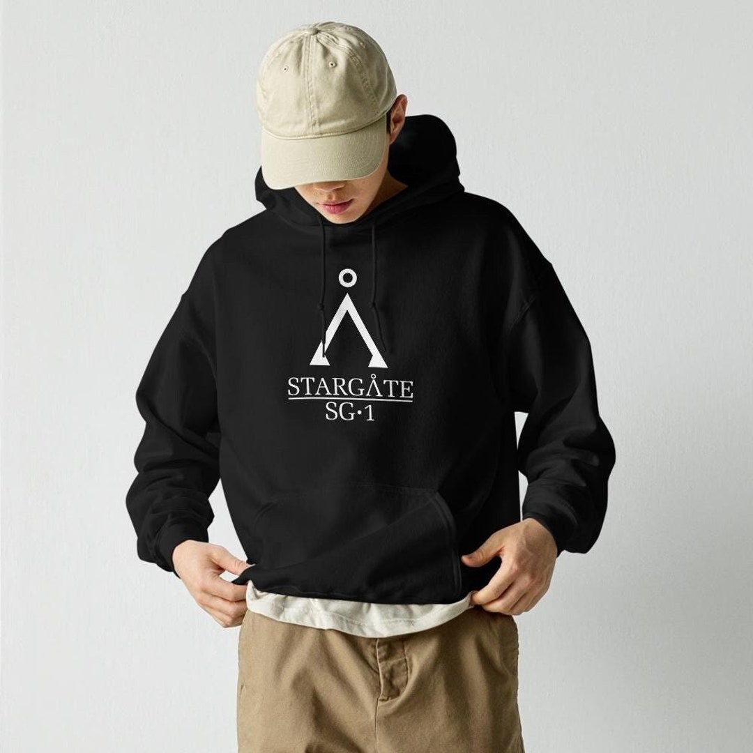 SG1 Hoodie Pullover Atlantis Hooded Sweatshirt SG Universe SGU the Ark ...