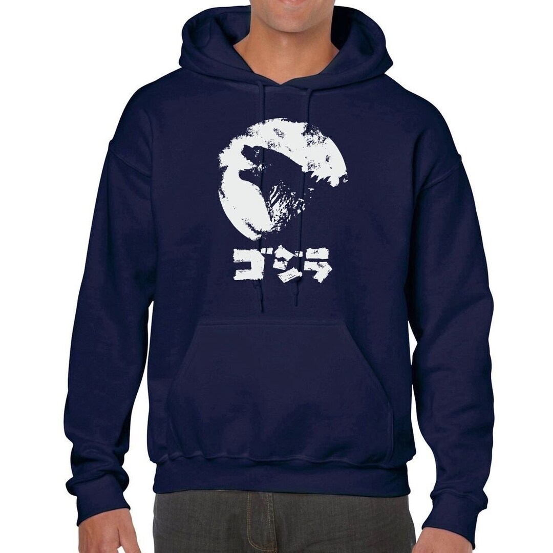 Godzilla Hoodie ゴジラ T-shirt Hooded Sweatshirt Pullover Gojira Japan ...