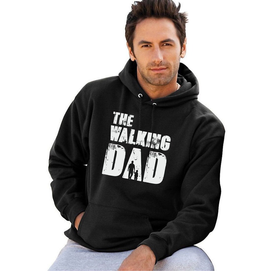 Walking Dad Hoodie Shirt Hoody Zombie Vintage Pullover Sweatshirt ...