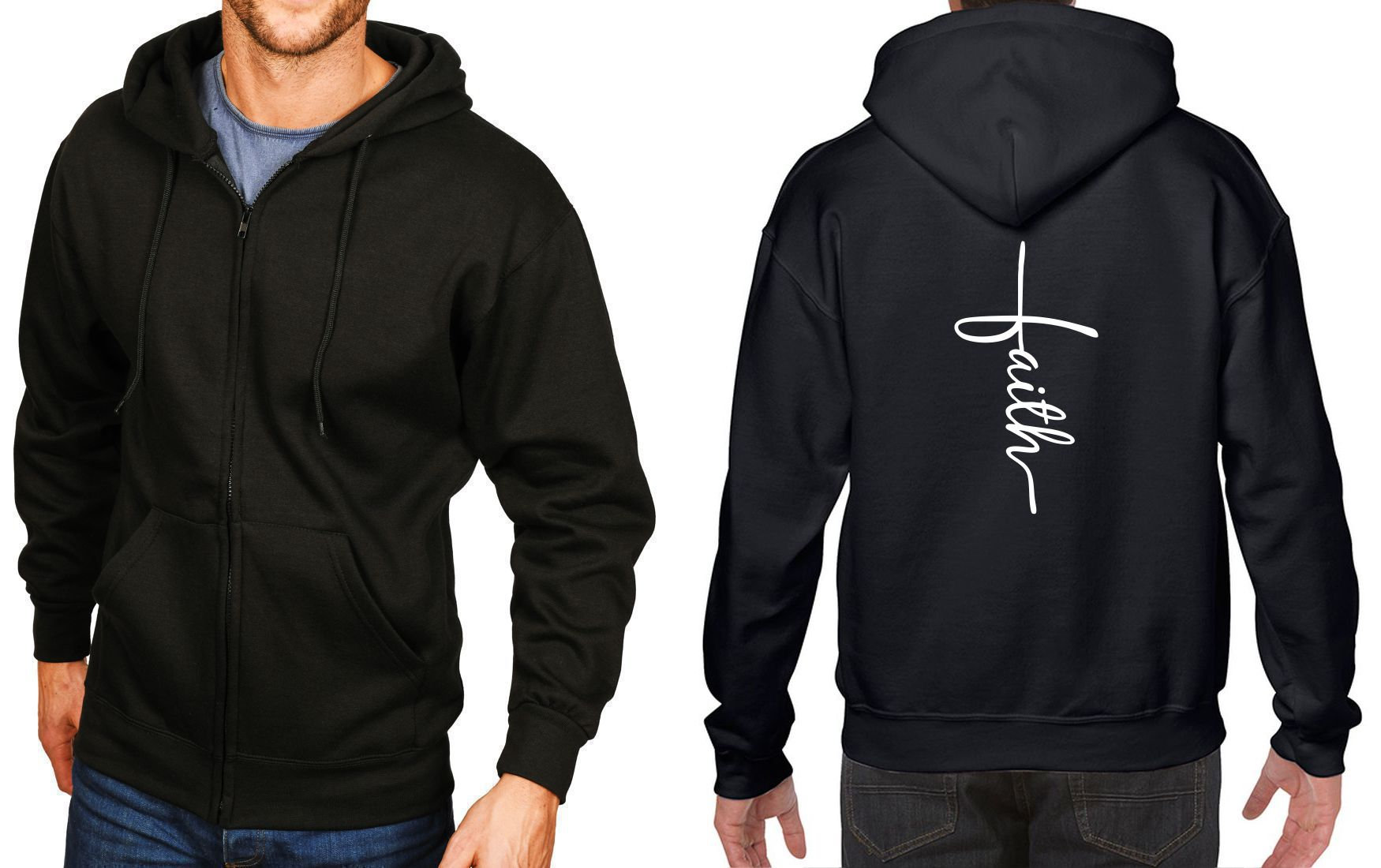 Faith Hoodie Jesus Christian Pullover Hooded Sweatshirt Unisex Hood Top ...