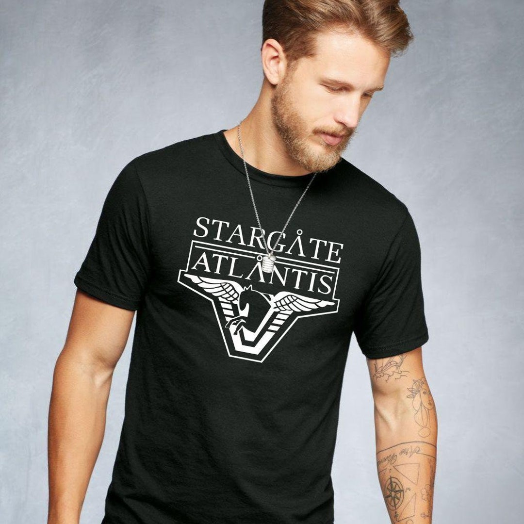 Atlantis T-shirt Vintage SG1 Top T Shirt Universe Tee SG Universe SGU ...
