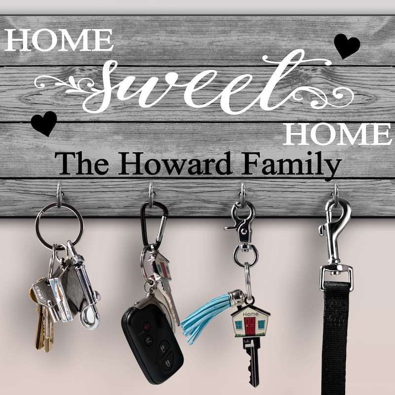 Home Sweet Home Key Holder - Etsy