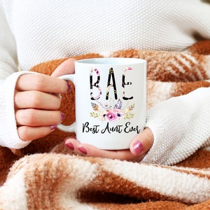 BAE Mug, Best Aunt Ever Mug, Personalized Mug, Gift for Aunt, Birthday ...