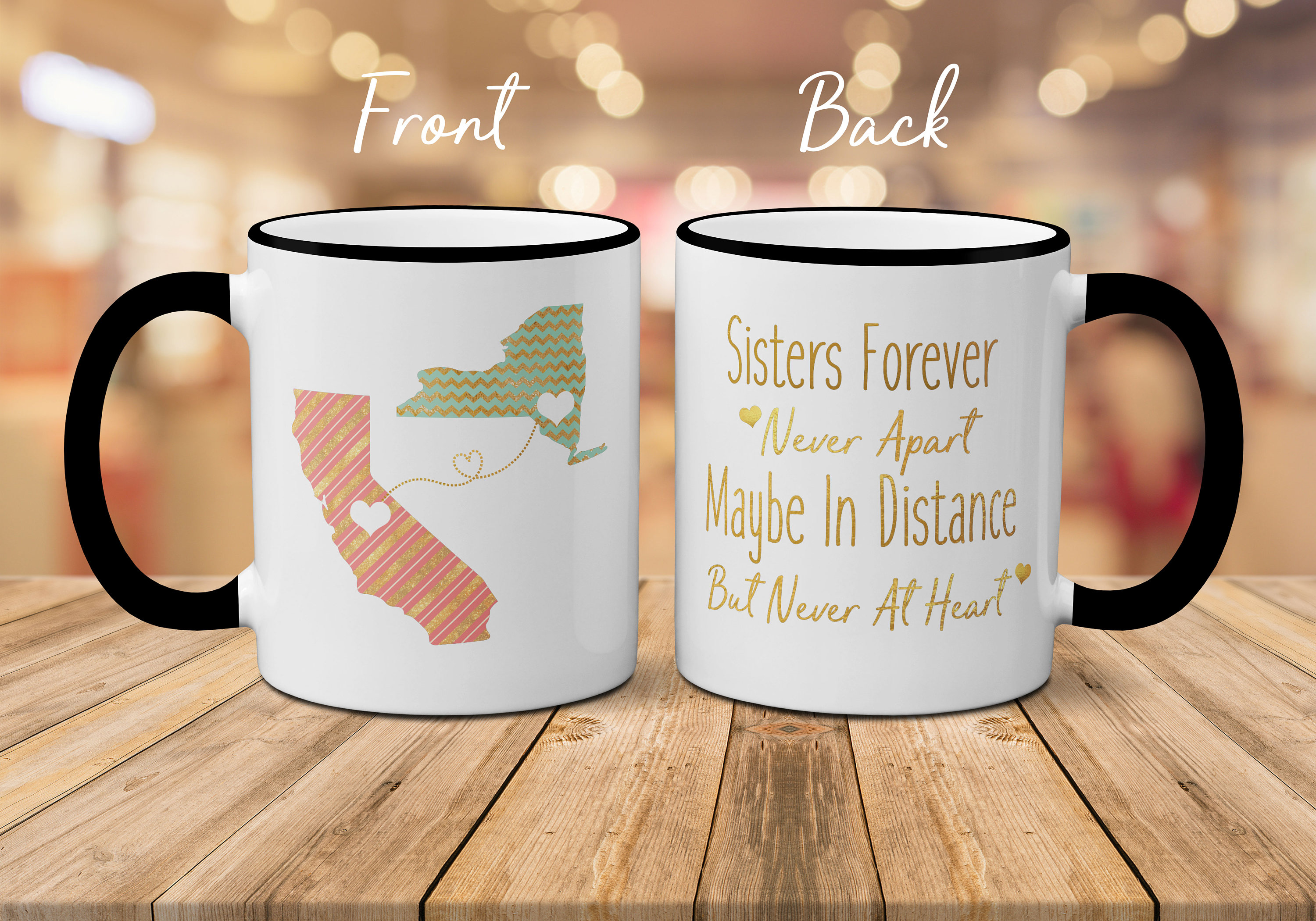 Moving Mug for Sister Moving Away Mug Long Distance Sister - Etsy