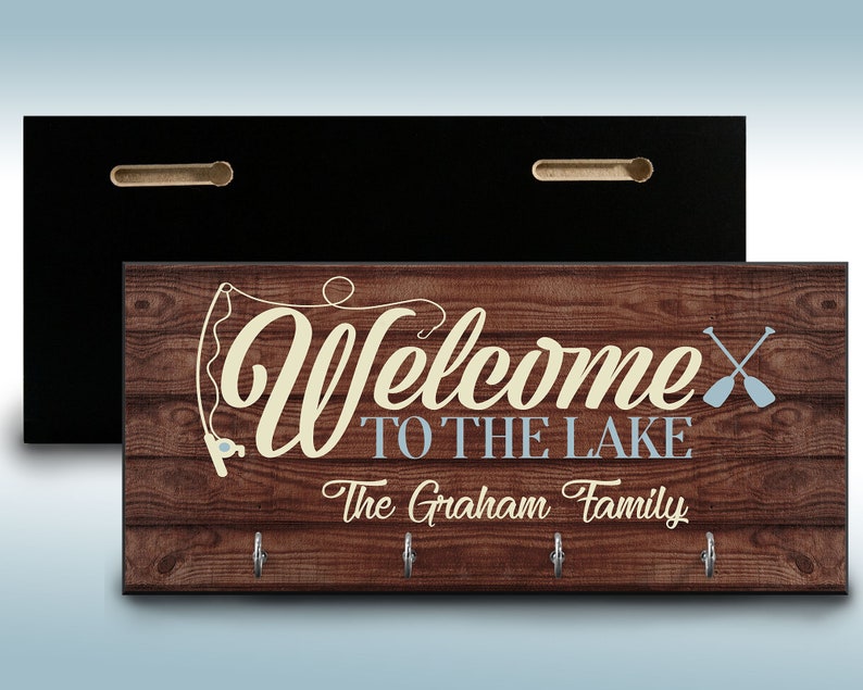 Personalized Key Ring Holder, Family Key Holder, Home Key Rack, Couples ...