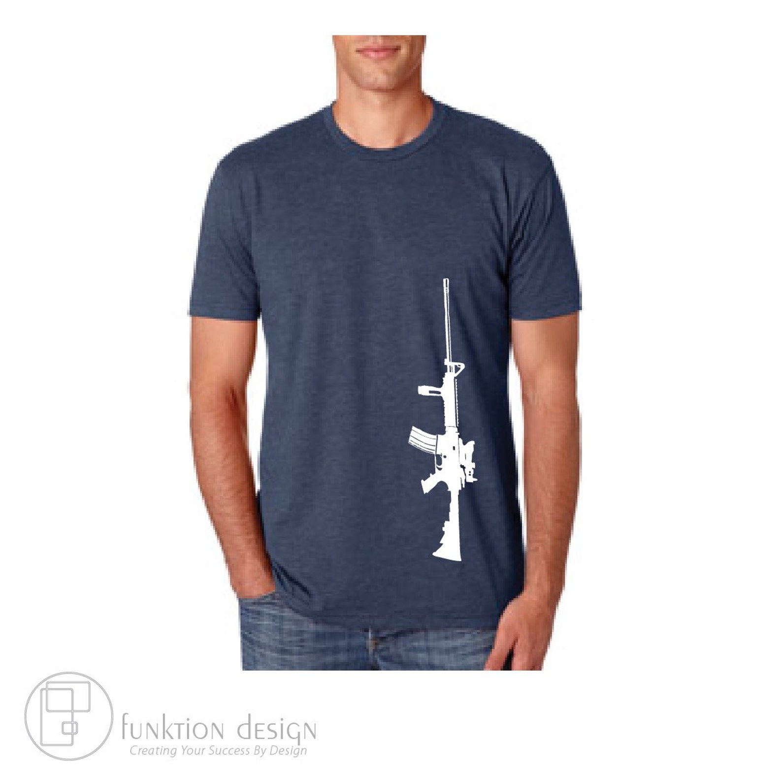 AR15 Mens T-shirt Proud American Military - Etsy