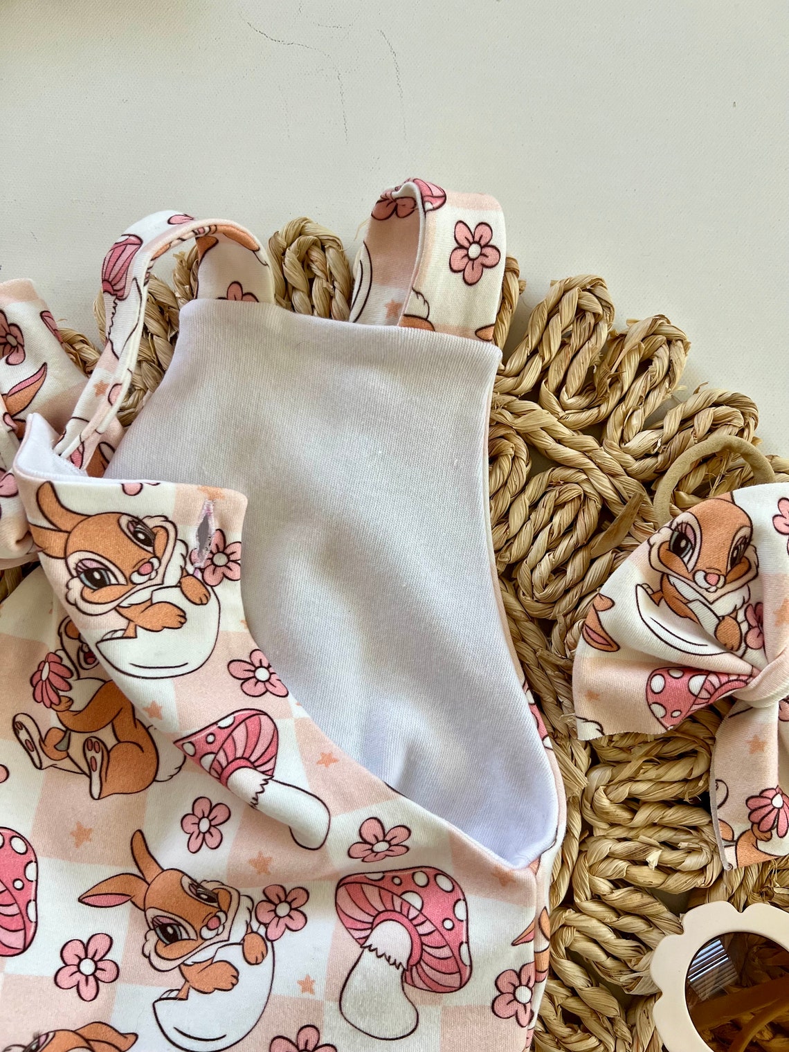 Spring Tieknot Overalls, Easter Bunny Overalls, Baby Bummies, Chunky ...