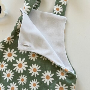 Daisies Overalls, Daisy Tieknot Overalls, Baby Overall, Baby Girl ...