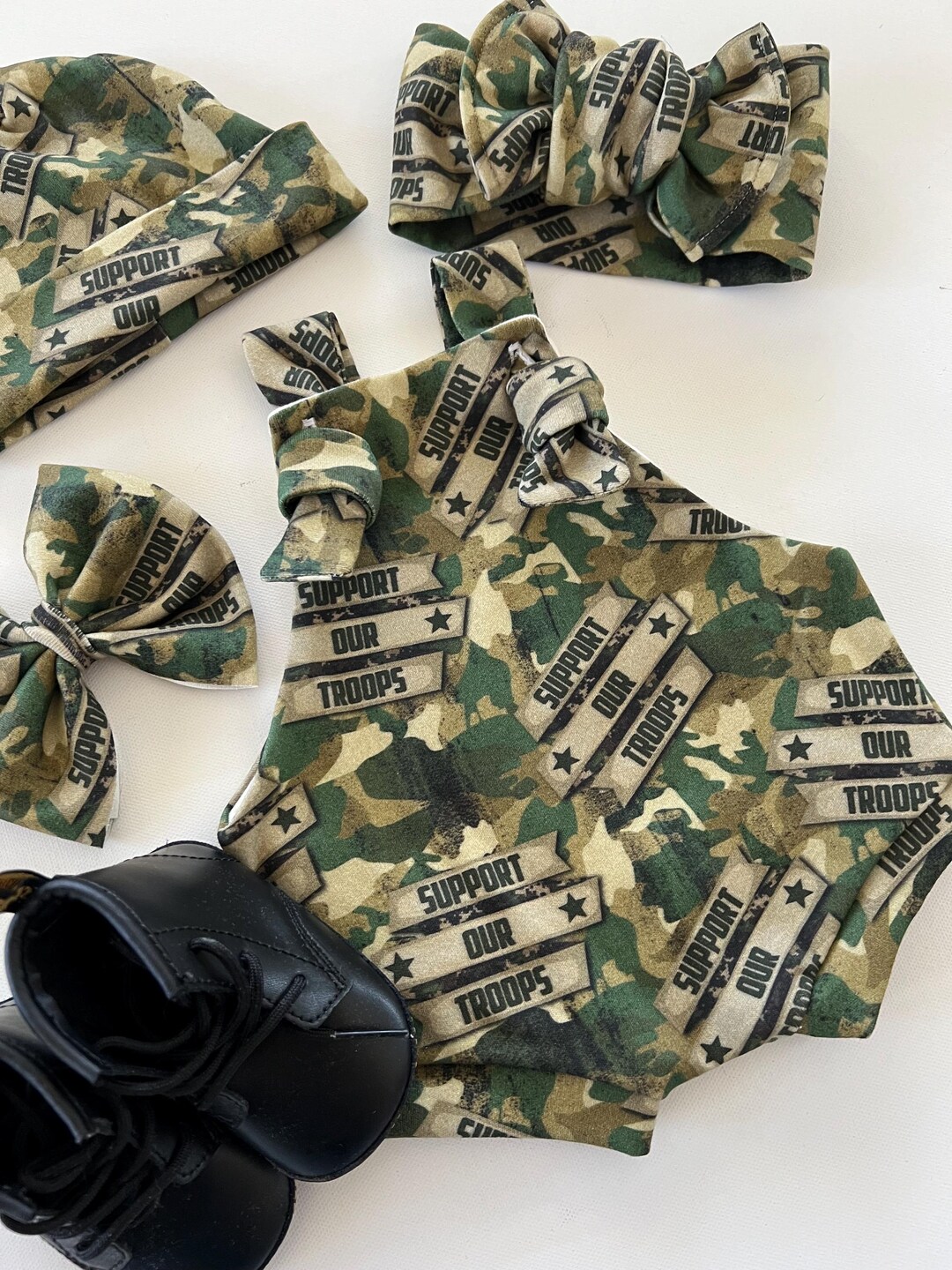 Support Our Troops Baby Overalls: Camo Military Baby Clothes - Etsy