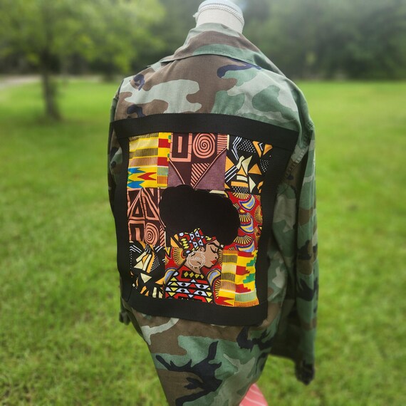 Camo Jacket Vintage BDU Mixed Print Camo Jacket Afric… - Gem